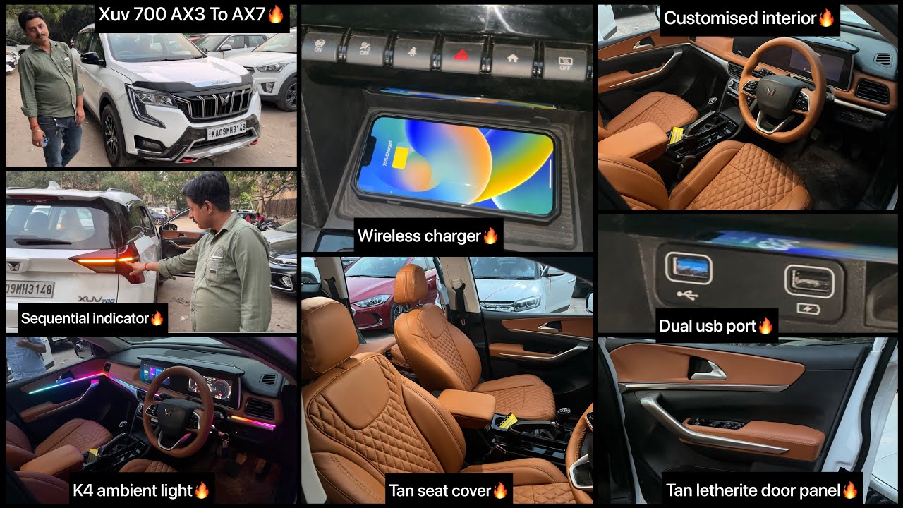 Xuv700 ax3 2023 xuv700 full modified mahindra xuv700 genuine ...