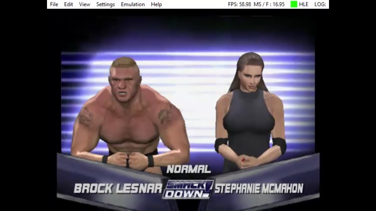WWE Raw 2 Xbox 2003 PC Brock Lesnar Season Mode Smackdown! Walkthrough Part 24 Razeen Natha ...