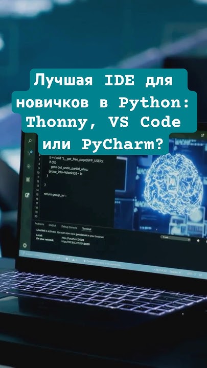 Python IDE для новичков: Thonny, VS Code или PyCharm? Узнай, что ...