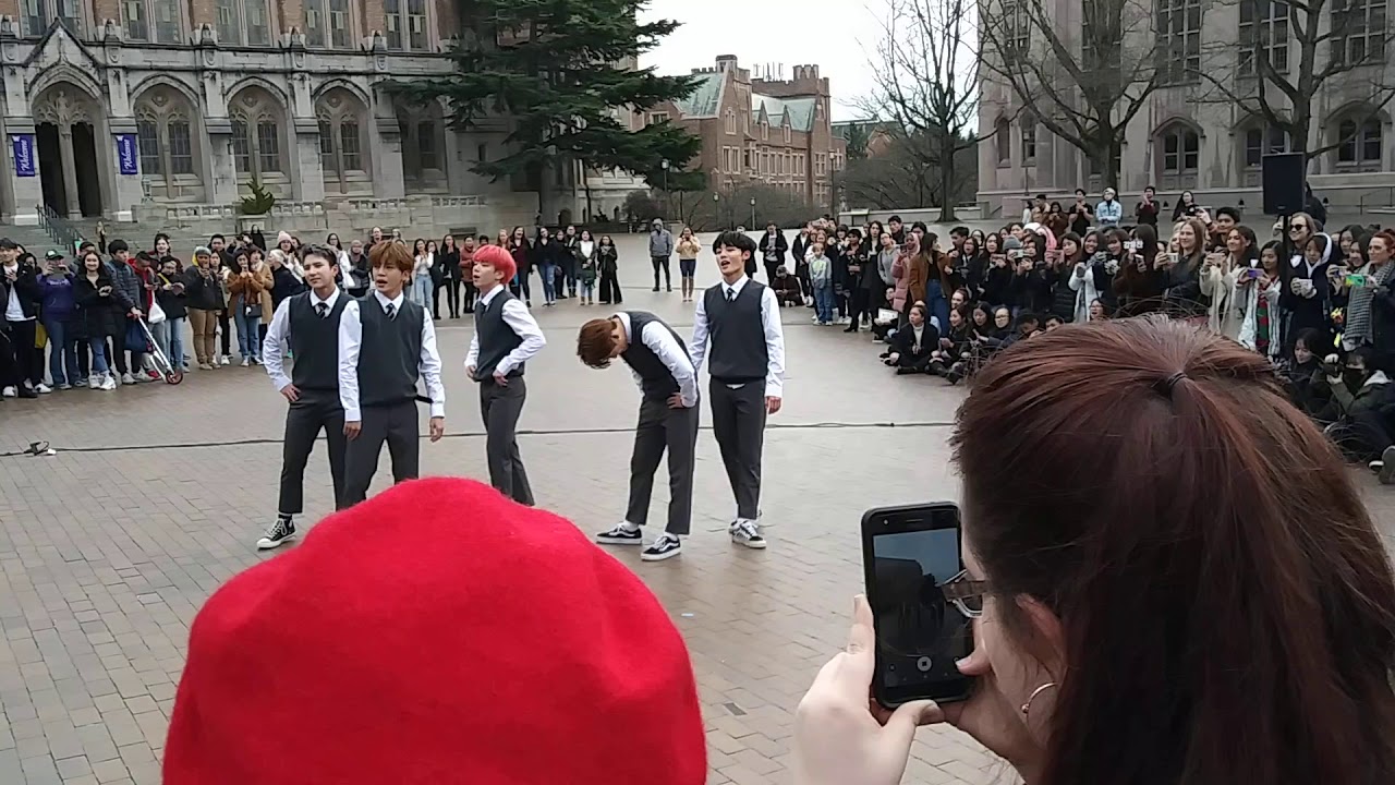 A.C.E Busking in Seattle @UW Red Square - YouTube