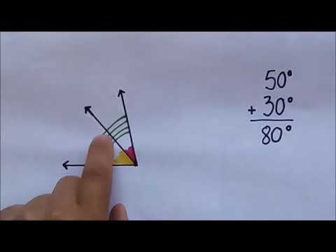 Suma de ángulos. Geometría Montessori. - YouTube