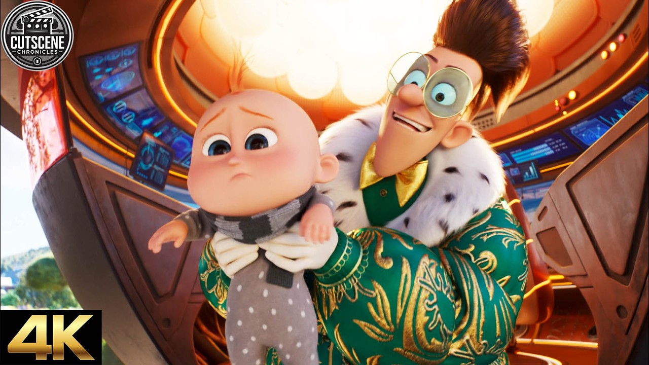 [4K UHD] Gru & Lucy Battle Übelschlecht While Maxime Kidnaps Baby CUTSCENE | Despicable Me 4 ...