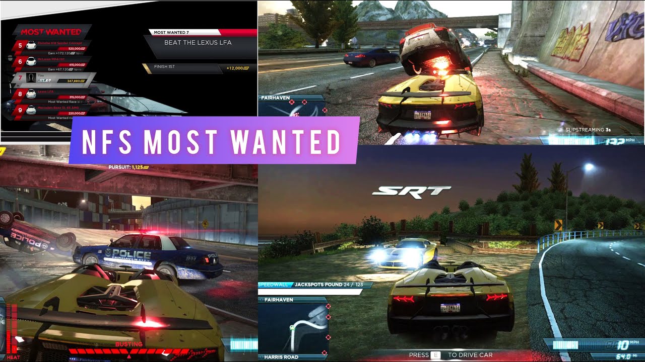 Lexus vs Lamborghini | Need for Speed™ Most Wanted | Most Wanted Race 7 ...
