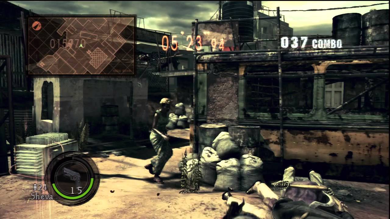 RE5 Mercenaries PS3 SS Rank - YouTube