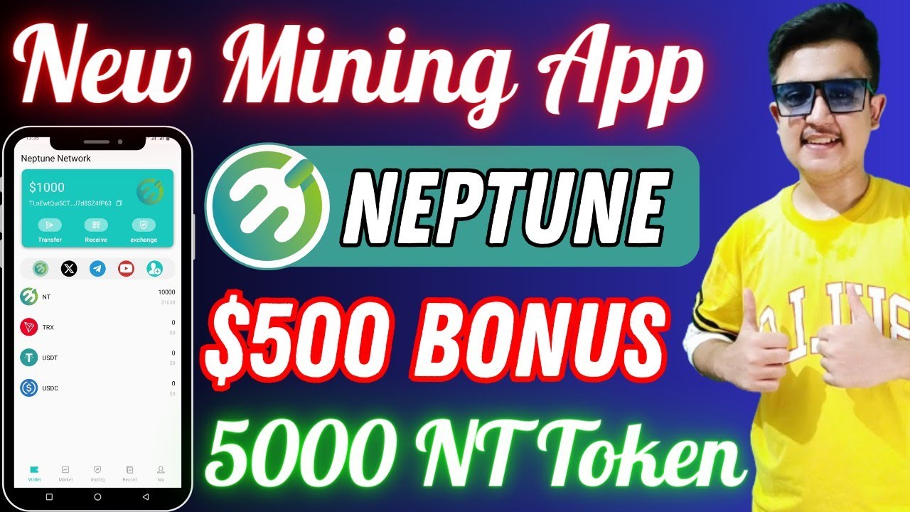 New Mining App | Neptune Network | New Mining App 2023 | New Crypto ...