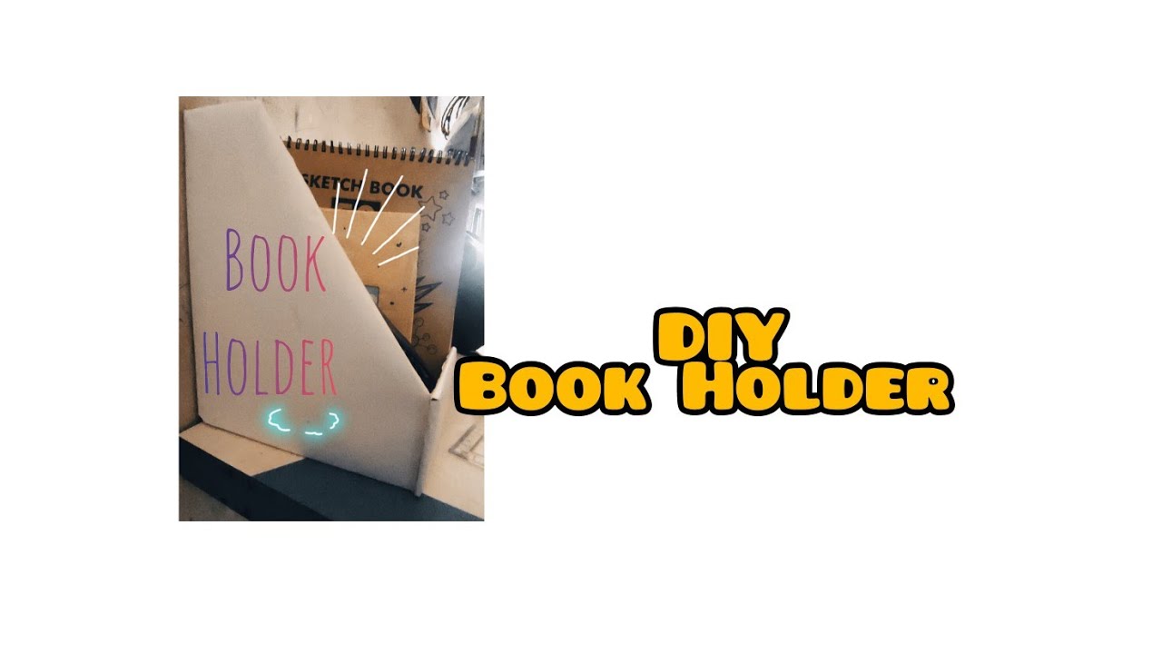 How to make Book holder 📚 | Diy book holder #pbsquare1211 - YouTube