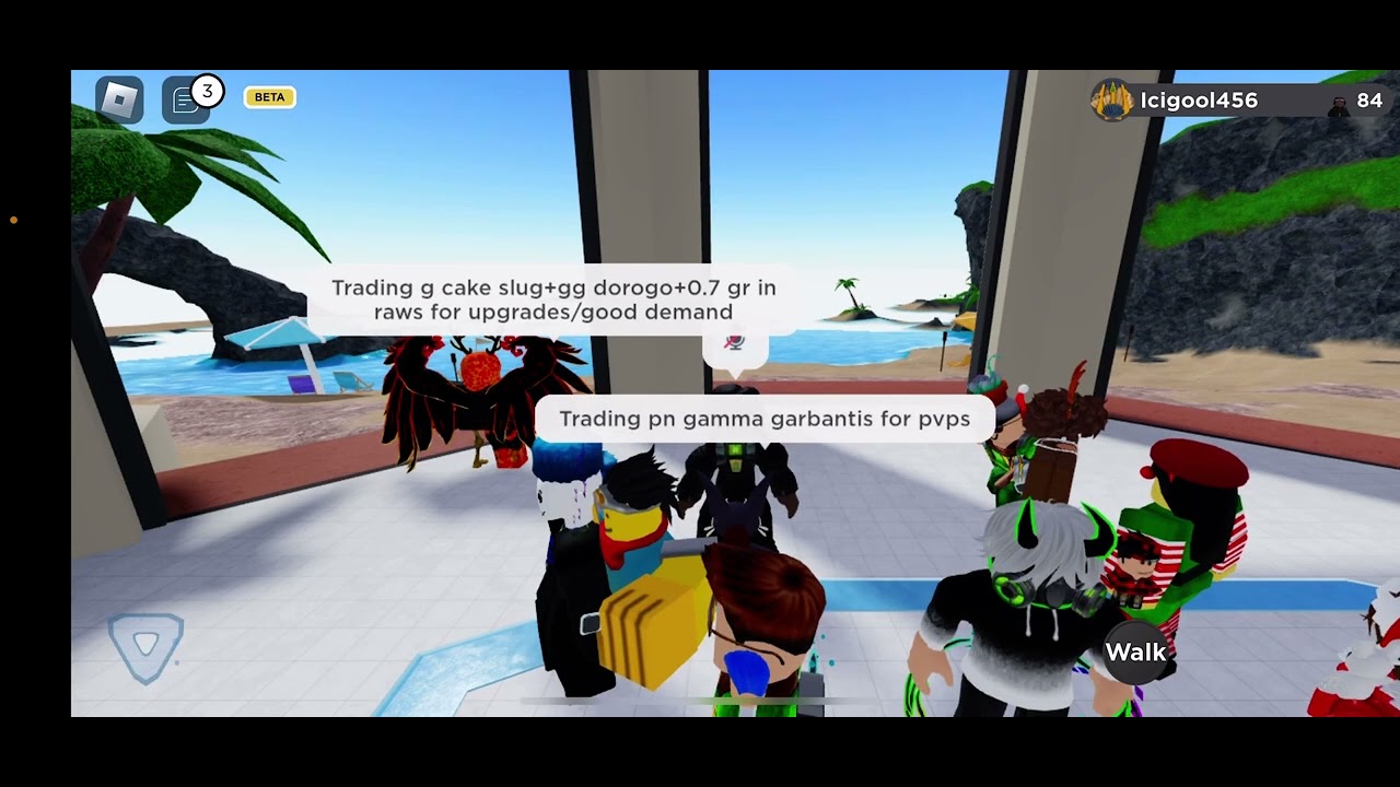 Trading for gleam proto - YouTube