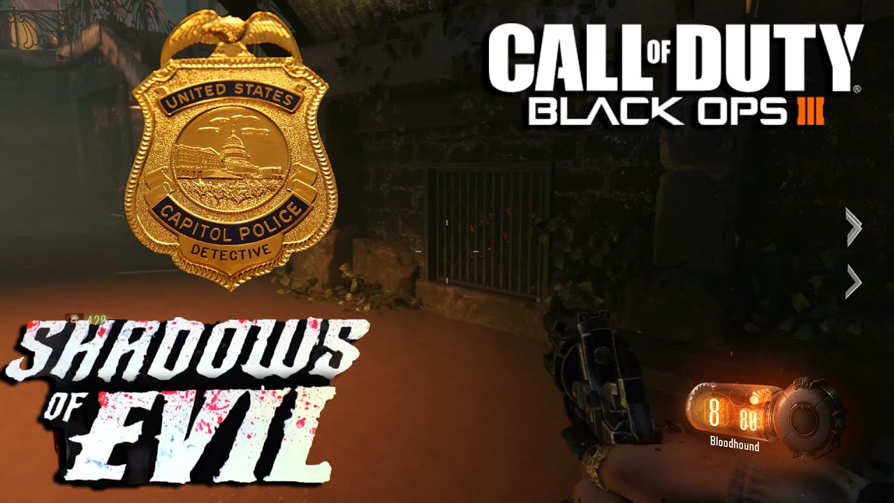 Where to find the Badge | CoD Black Ops 3 Zombies Shadows of Evil - YouTube