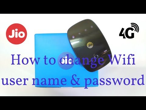 Banu Tech || How to change Jio Wifi user name and  password || How to change Jio hotspot password