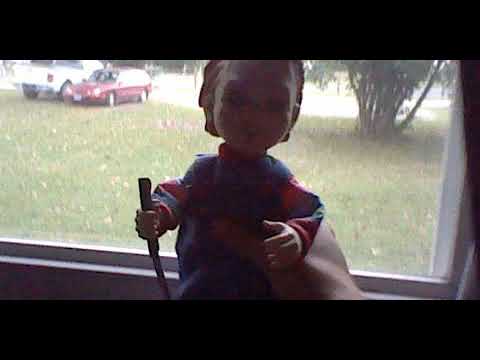 Chucky sidestepper halloween review - YouTube
