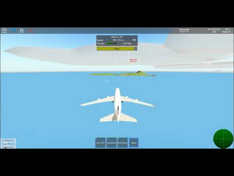 Landing a Boeing 747 at St. Barthelemy Airport, Pilot Training Flight ...
