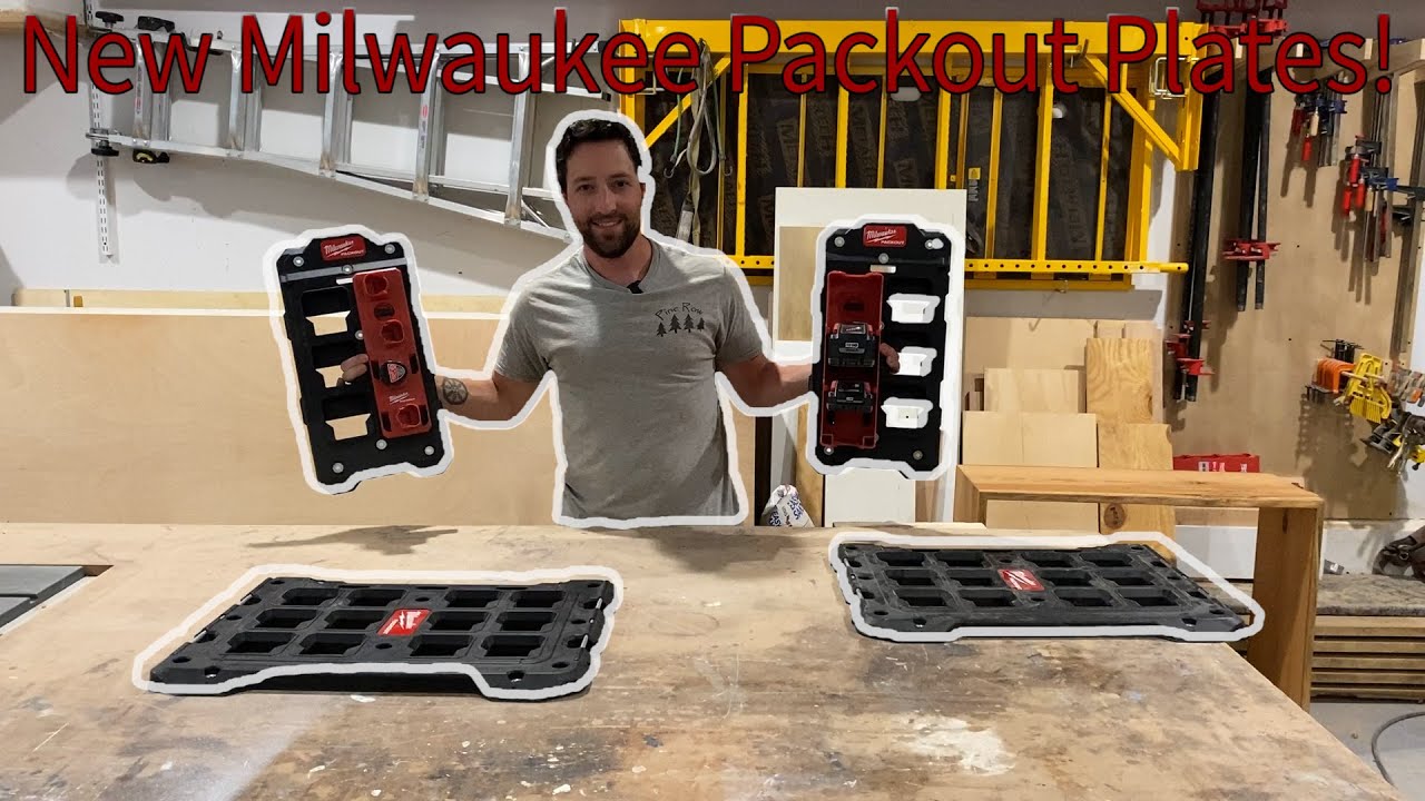Reviewing New Milwaukee Packout Wall Plates And Accessories Youtube