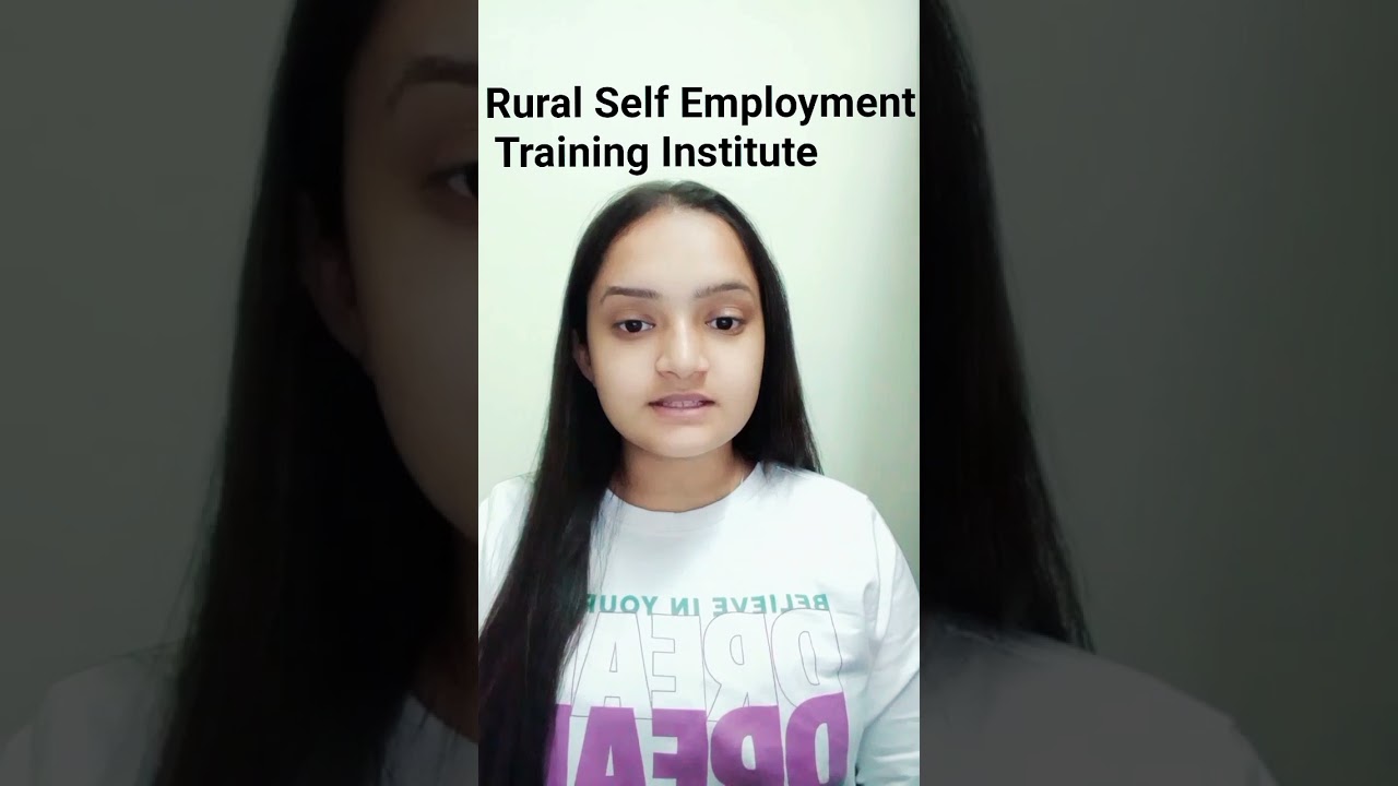 RSETI {Rural Self-Employment Training Institute} - YouTube