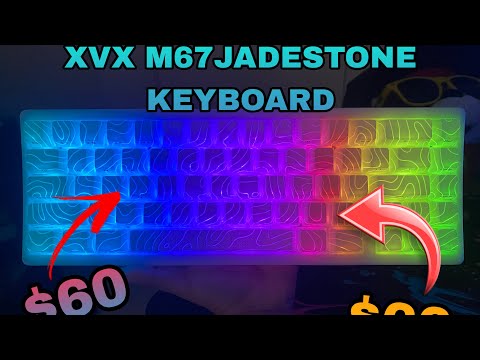 UNBOXING XVX M67 JADESTONE KEYBOARD! (INSANE)