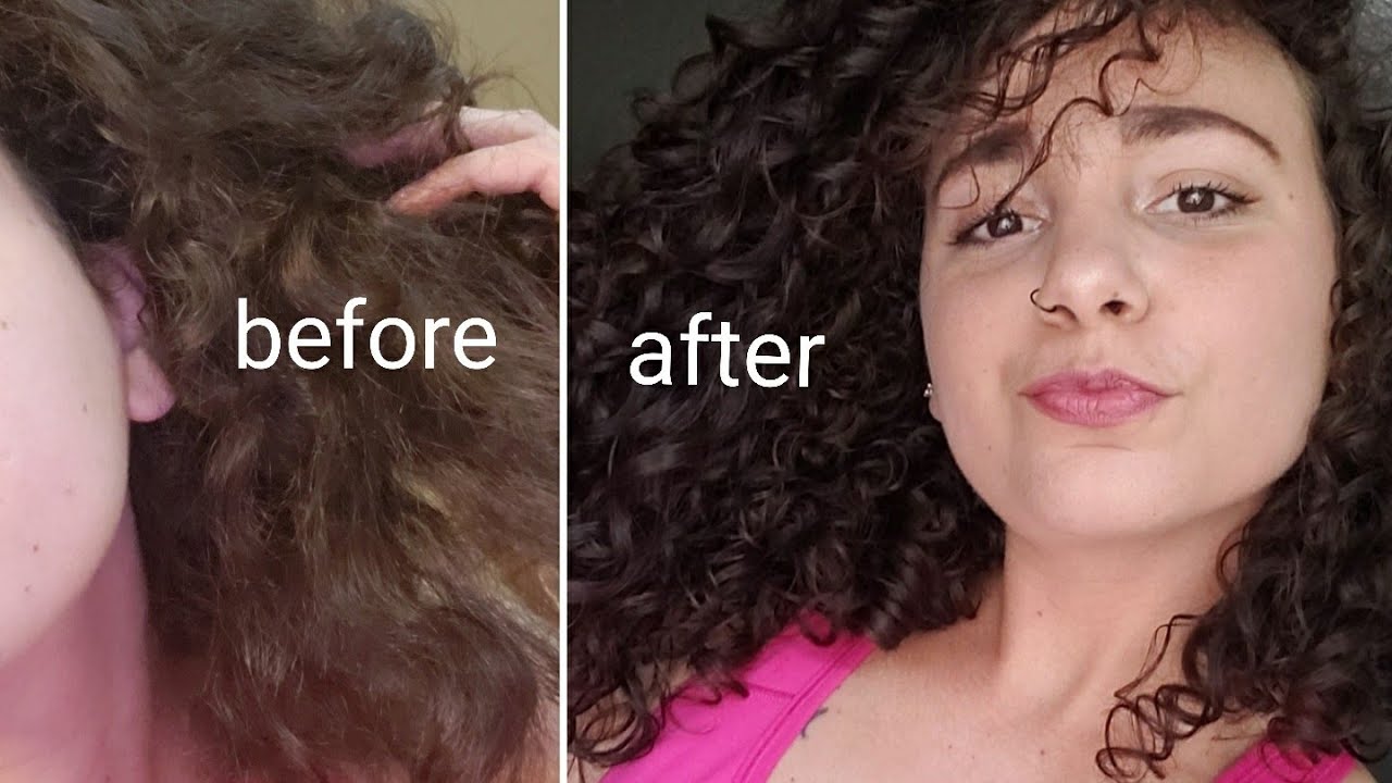 Moisture overload routine for my curly hair - YouTube