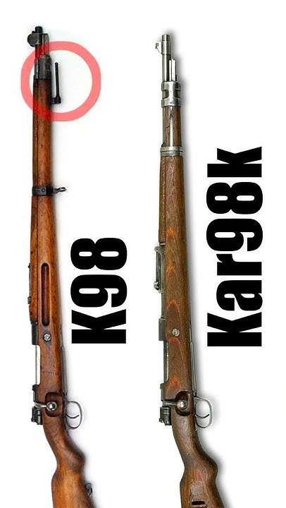 Kar98k vs. K98, Waffen unterscheiden lernen #1 #Shorts - YouTube