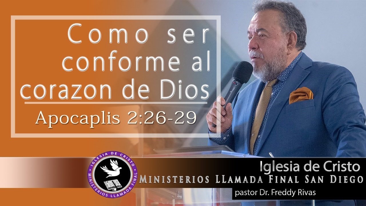 Tema: Como ser conforme al corazon de Dios - YouTube