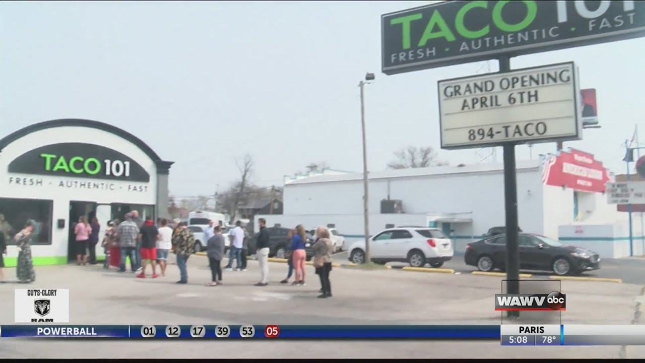 Taco 101 Opens - YouTube