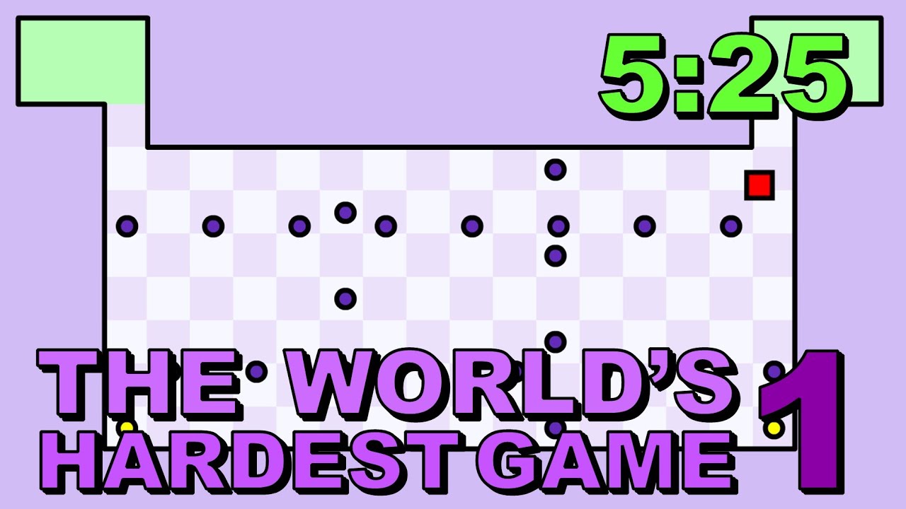 [PB] The World's Hardest Game 1 in 5:25 (TWHG Break the Record LIVE ...