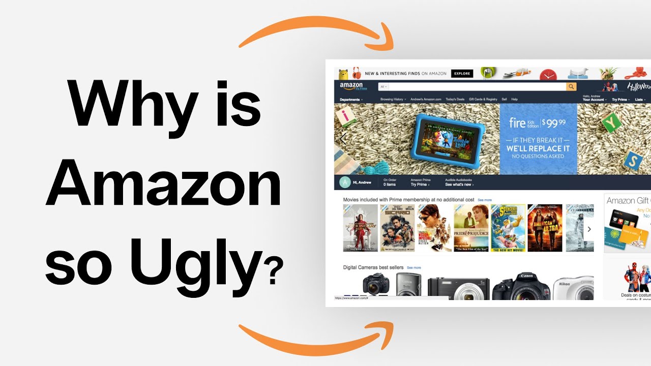 The Genius Behind Amazon's 'Ugly' Storefront - YouTube