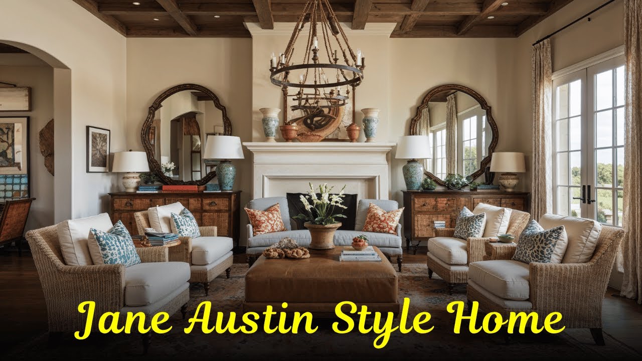 Jane Austen Style Home Interior Design | Regency Era Elegance ...