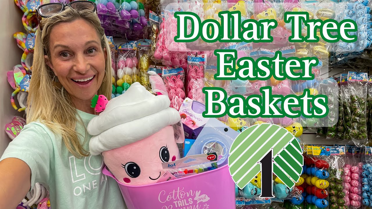 DOLLAR TREE EASTER BASKETS | EASY Basket Ideas for Kids to Adults 🐣 ...