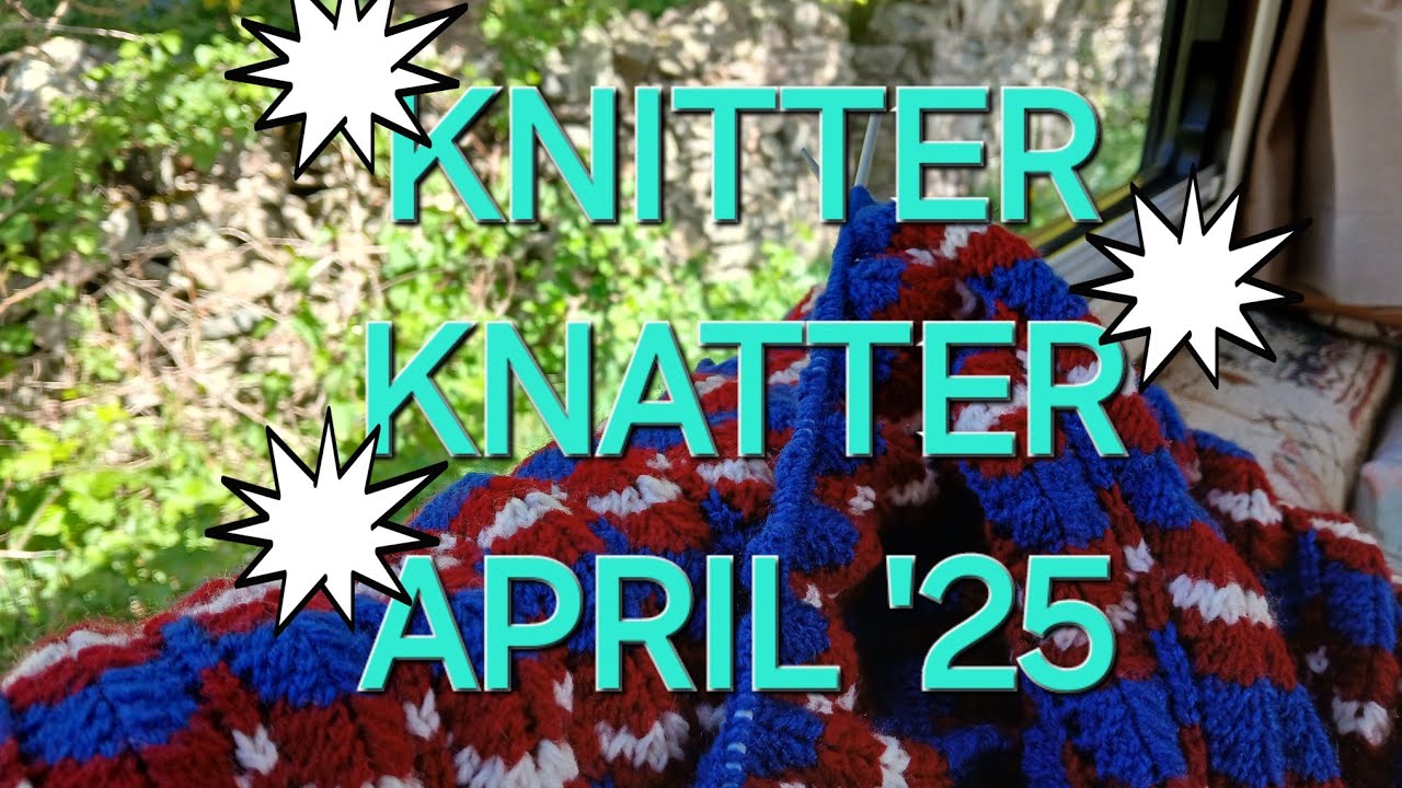 Knitter Knatter April'25: Victory Jumper and plans for my 40th year ...