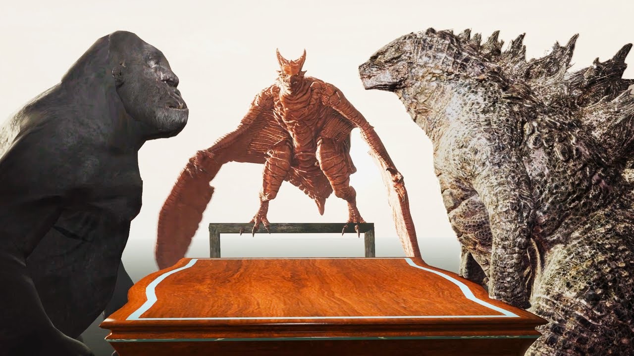 GODZILLA vs KONG Slap Contest | Meme - YouTube