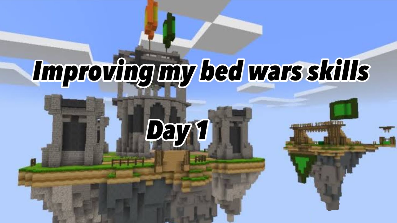 Improving my bed wars skill (Day 1) - YouTube