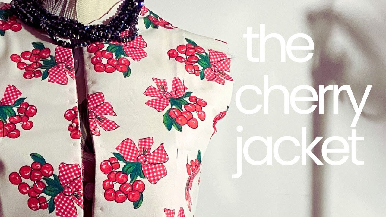 the Cherry jacket 🍒 part 1 - YouTube