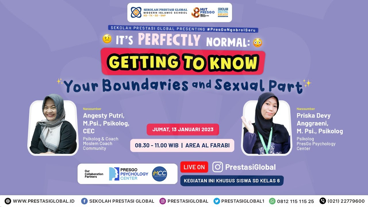 It's Perfectly Normal: Getting to Know Your Bodies, Growing Up, and Puberty | #PresGoNgobrolSeru ...