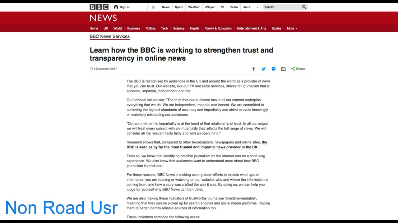 BBC News. Fair and Balanced Like Fox News? - YouTube