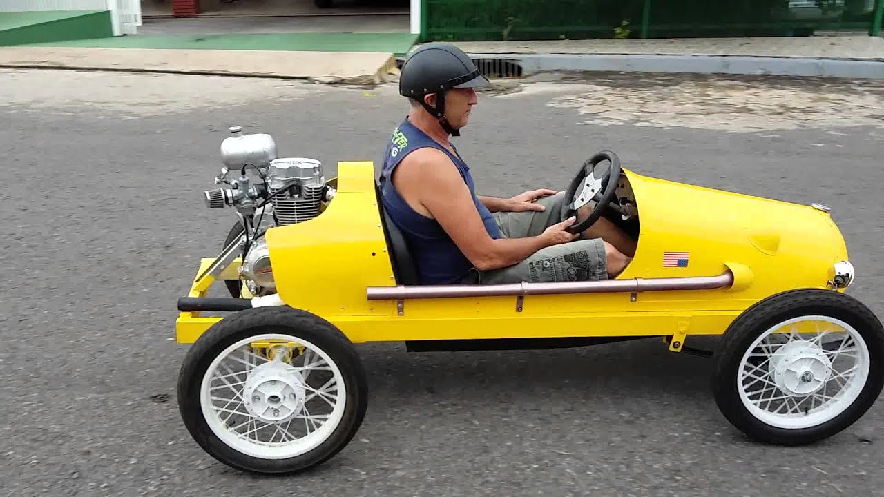 Cyclekart com novo motor - YouTube