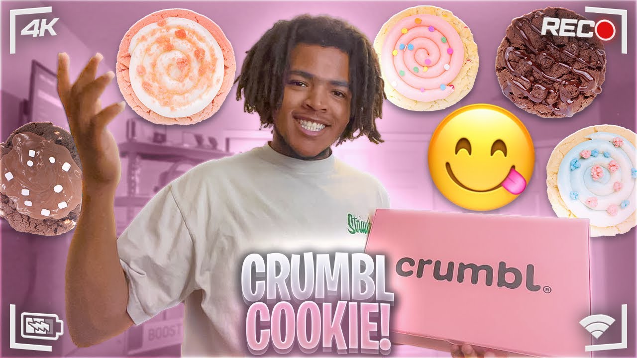 Eating Crumbl's Most Viral Cookies.. I Cried - YouTube