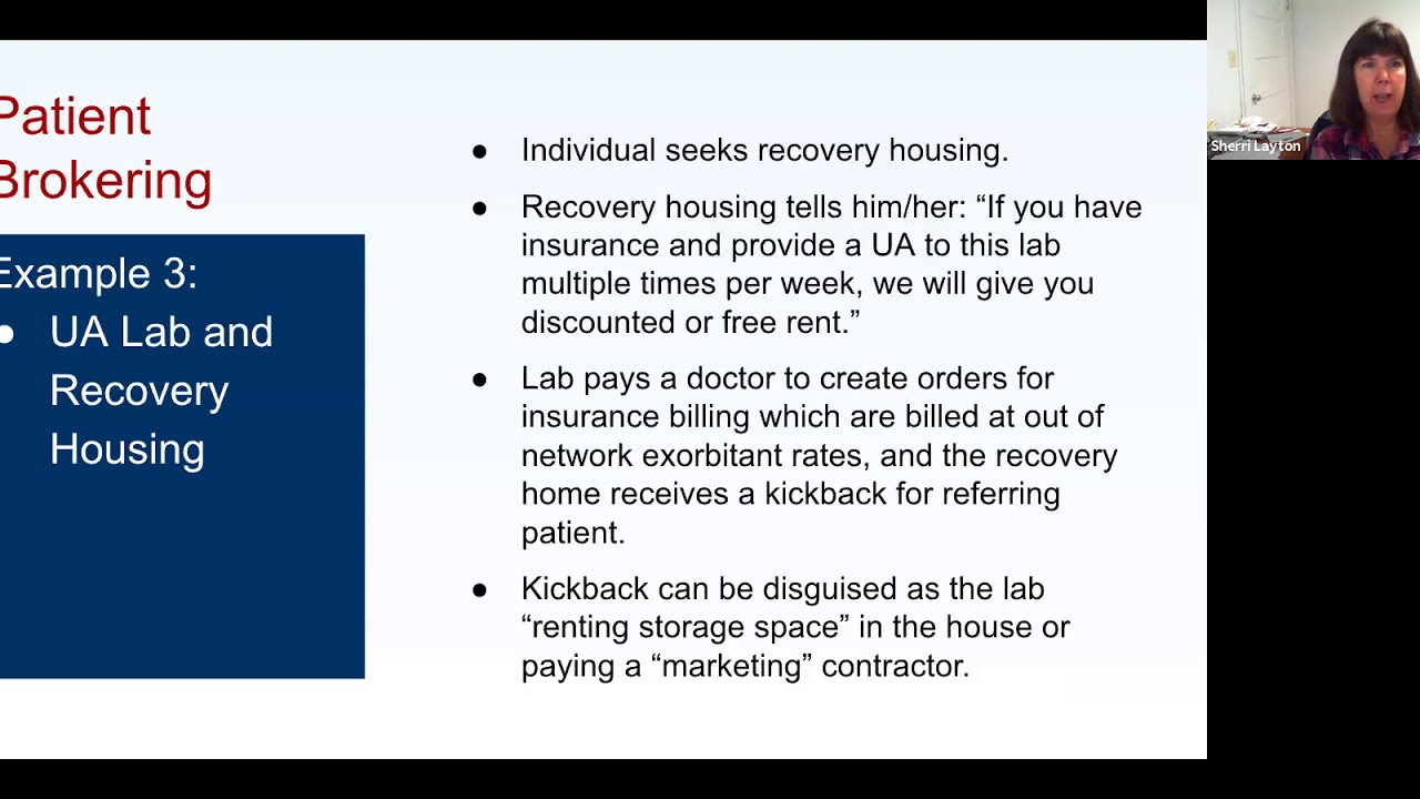 Patient brokering in Texas. Stronger state laws and enforcement are ...
