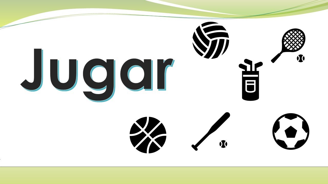 Jugar - to play - Spanish verb | how to speak Spanish - YouTube