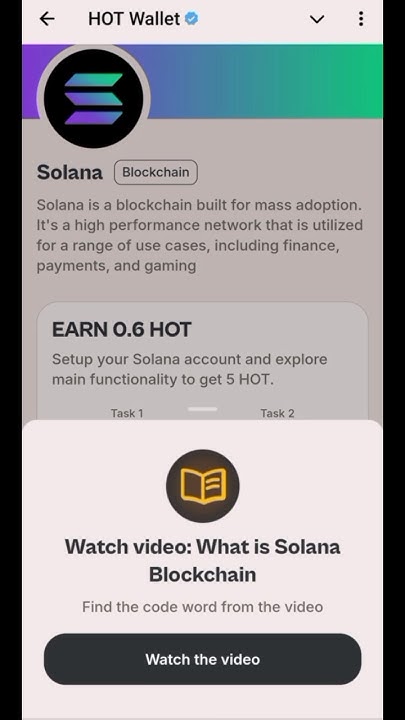 Hot Wallet What is Solana BlockChain Codes | Hot Wallet Codes #details ...