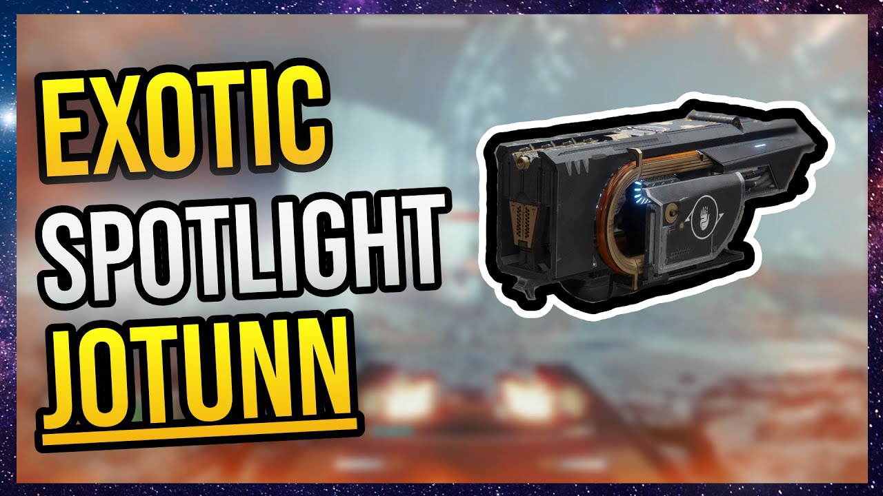 Destiny 2 Exotics | Jötunn: The Infamous Toaster - YouTube