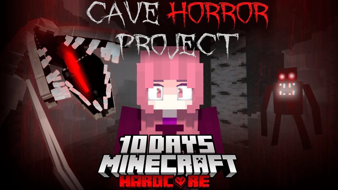 Я Прожила 10 ХАРДКОРНЫХ ДНЕЙ в САМОЙ СТРАШНОЙ ХОРРОР Сборке в Майнкрафт ...