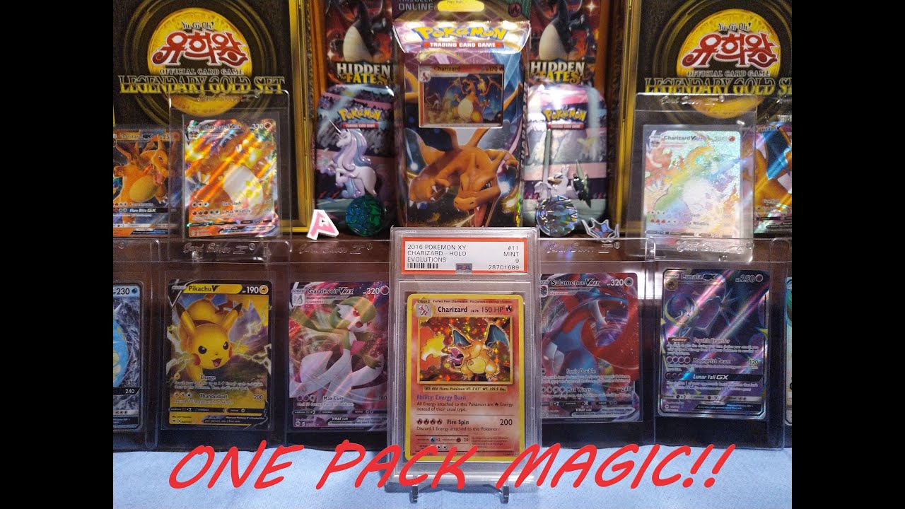 One Pack Magic Charizard! My FIRST Pokémon video! Introduction to the ...