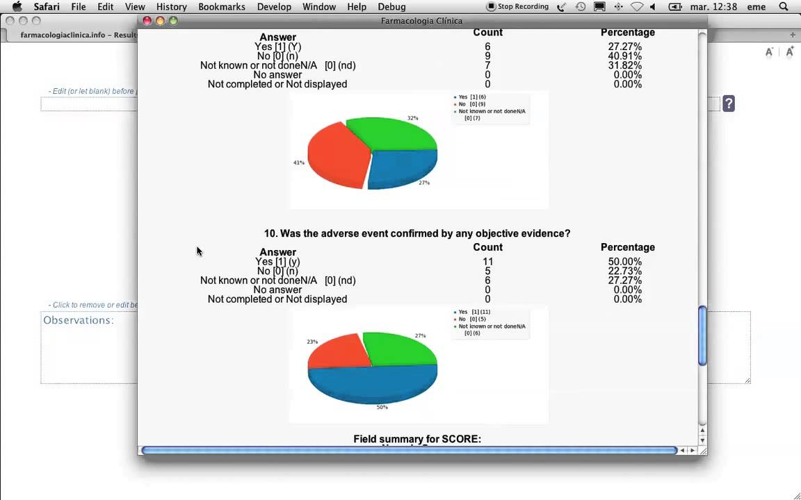 Naranjo ADR scale (full demo) - YouTube