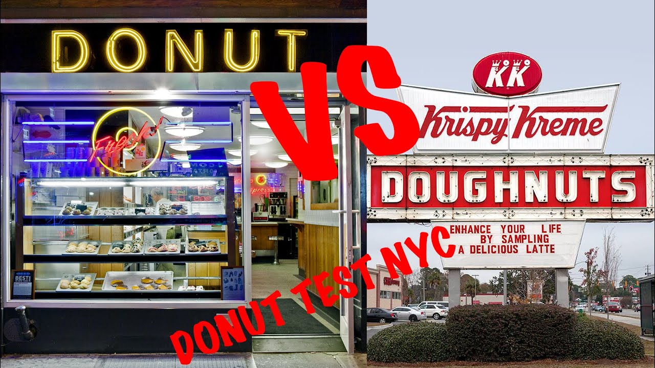 NYC LIVE Donut Taste Test at Times Square Donut Pub West Village vs ...