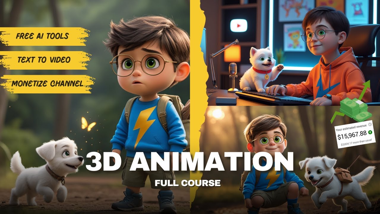 How to create 3D Animated stories with Free AI Tools - Complete Guide ...