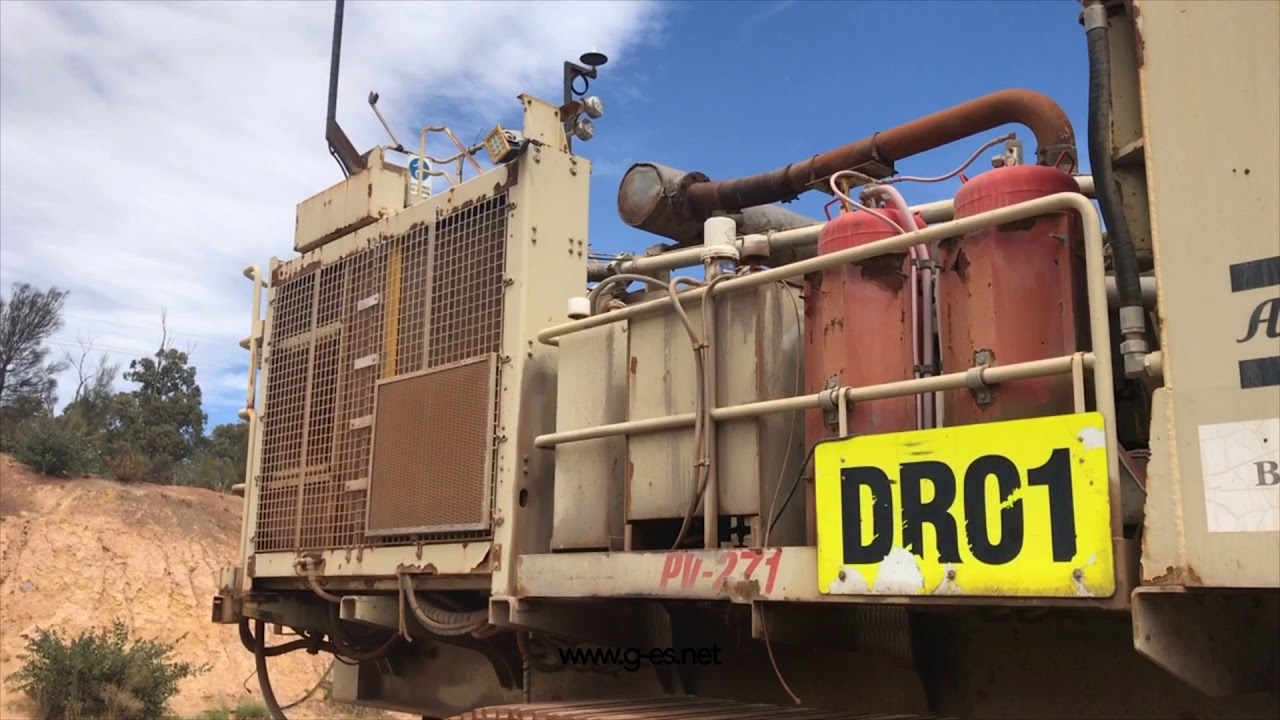 Atlas Copco PV271 Rotary Blast Hole Drill Asset #DR01 - YouTube