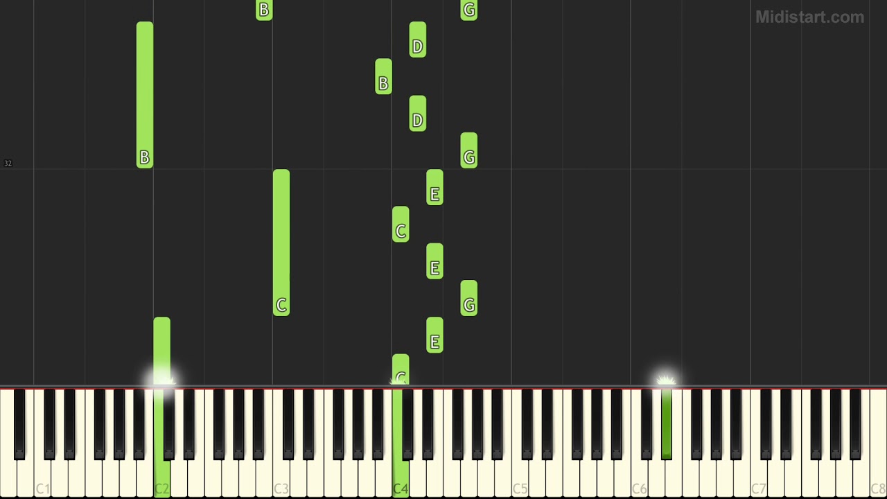 Muse - Space Dementia (Piano Tutorial) [Synthesia] - YouTube