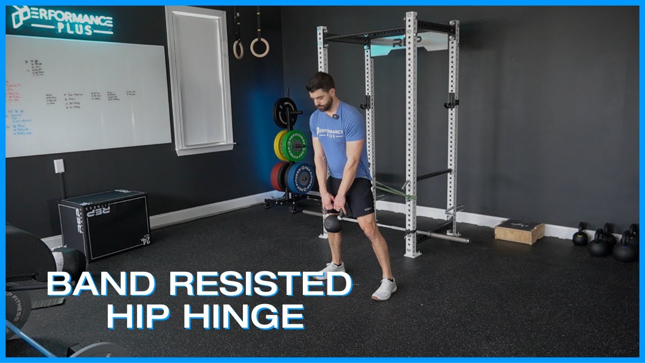 Banded Hip Hinge - YouTube