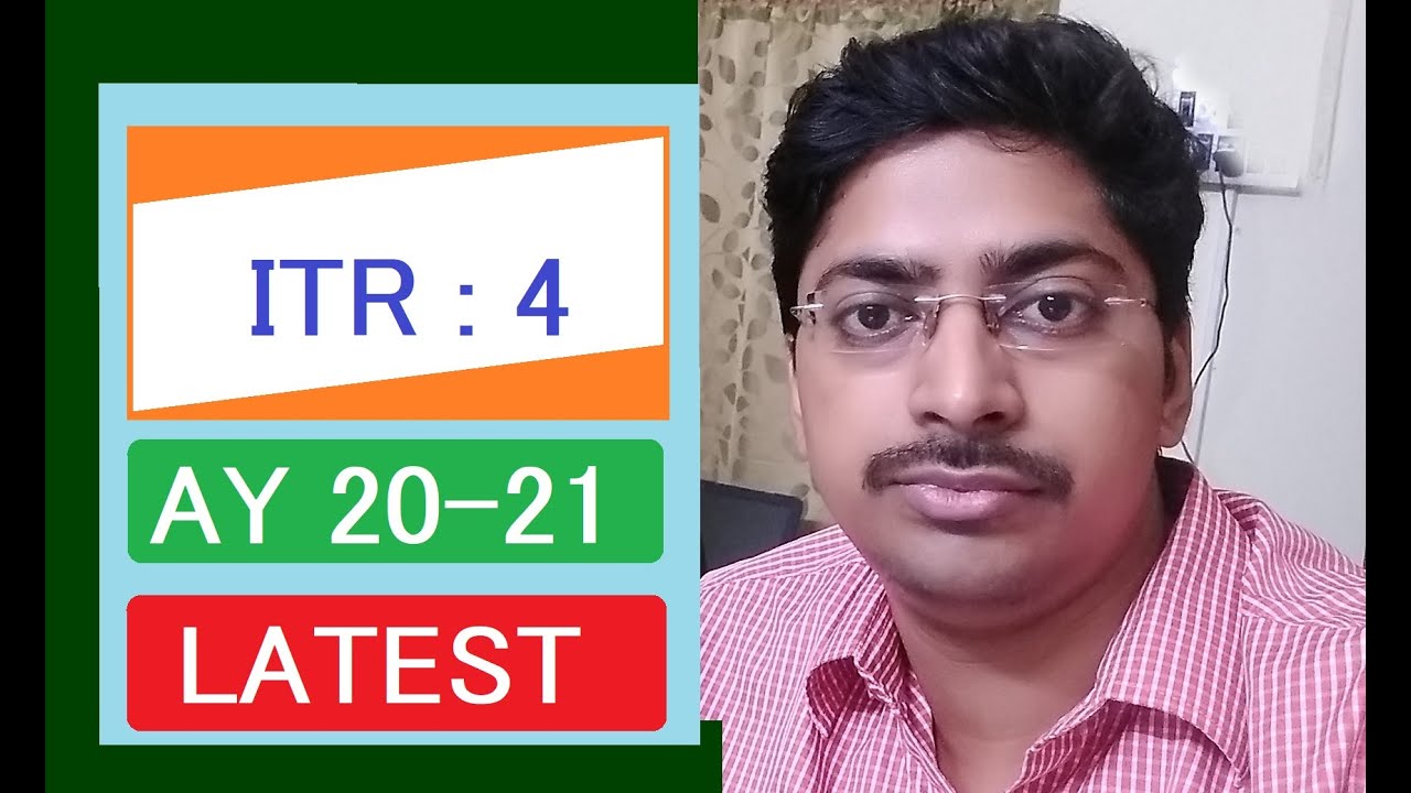 How To File ITR 4 For AY 2020-21 with Balance Sheet, Profit & Loss ...