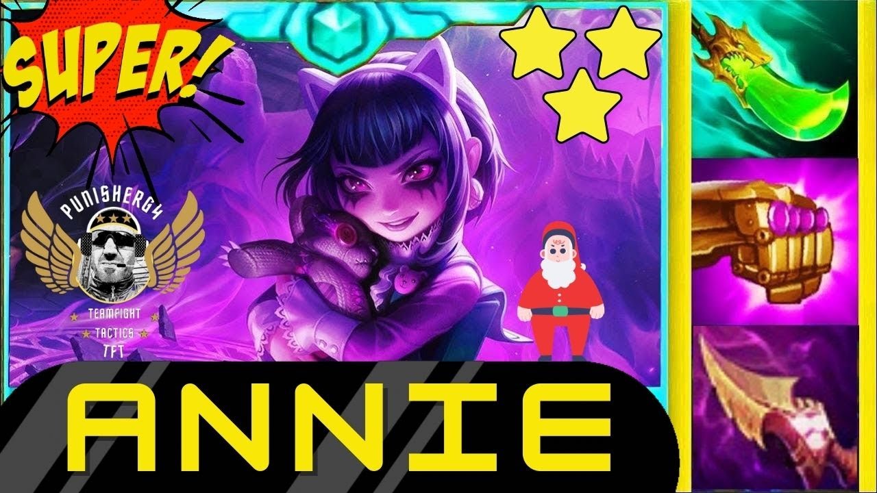 GOLD ANNIE REROLL IS STEEL BROKEN 4 Emo BEST Lomps in TFT Set 10 Patch ...