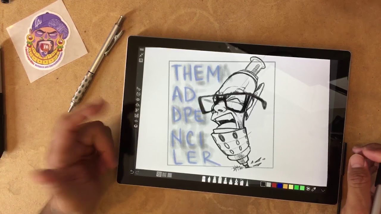 Logo Design Workflow w Sketchable App and Adobe Photoshop - YouTube