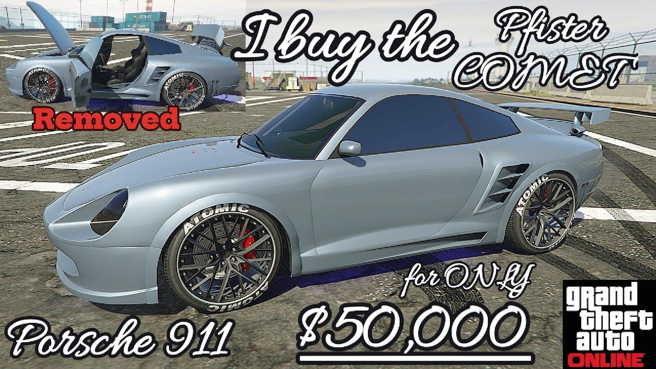 I buy the SWEET removed Pfister Comet (Porsche 911) for ONLY $50,000 ...